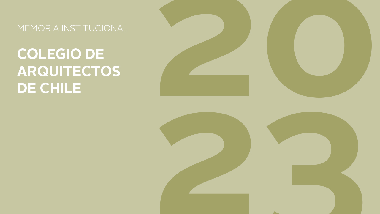 COLEGIO DE ARQUITECTOS DE CHILE